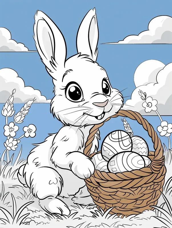 Kids Coloring Pages With Preset Colors Midjourney Prompt | PromptBase