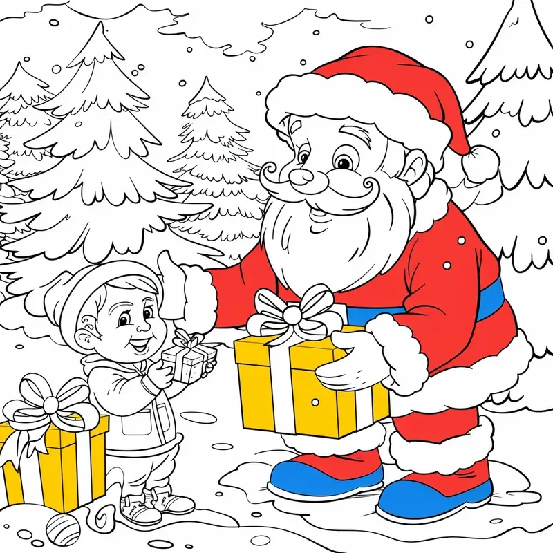 Kids Coloring Pages With Preset Colors Midjourney Prompt | PromptBase