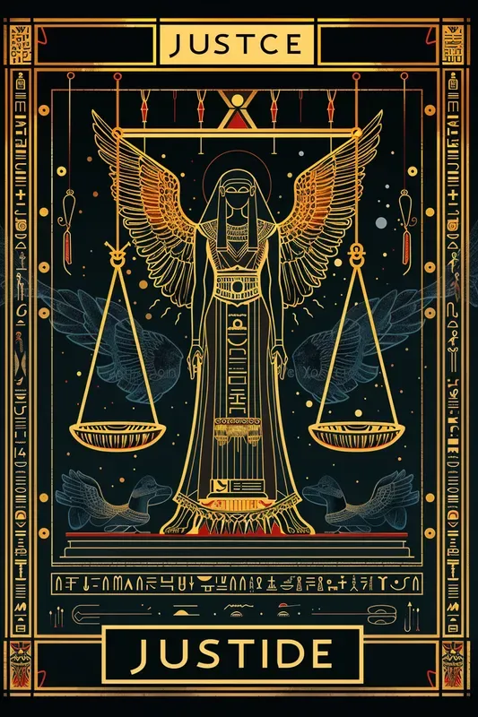 Egyptian Style Tarot Card Designs Midjourney Prompt | PromptBase