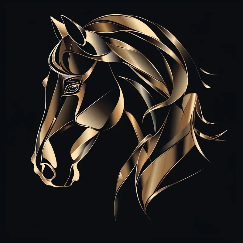 Metallic Animal Logos Midjourney Prompt | PromptBase