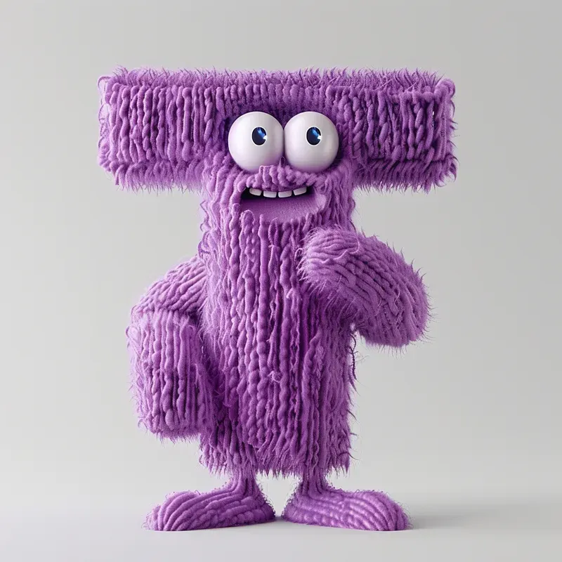 Sweet Wool Letter Characters Midjourney Prompt | PromptBase