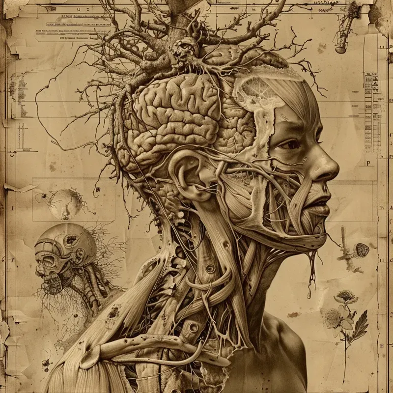 Strange Artistic Anatomy Templates Midjourney Prompt | PromptBase