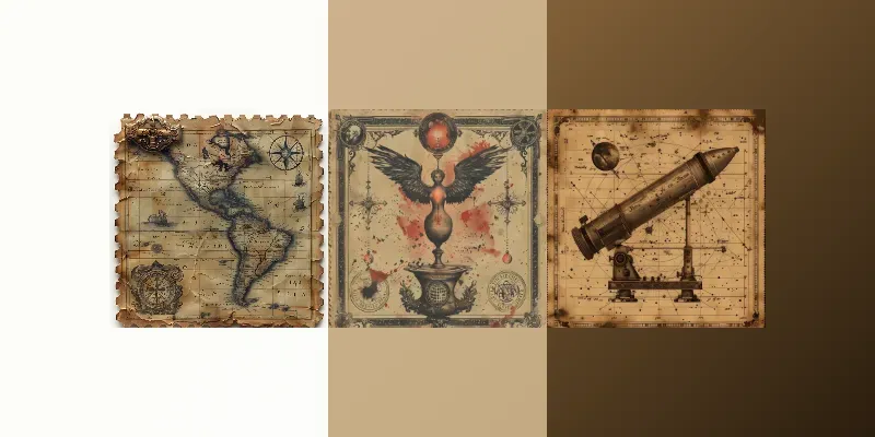 Middle Ages Postage Stamps Generator App | PromptBase