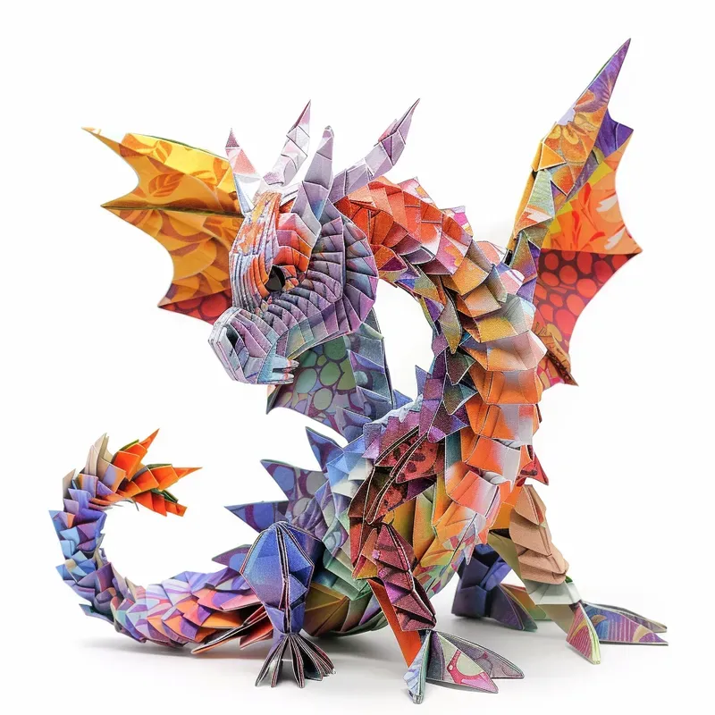 Modular Origami Objects Midjourney Prompt | PromptBase