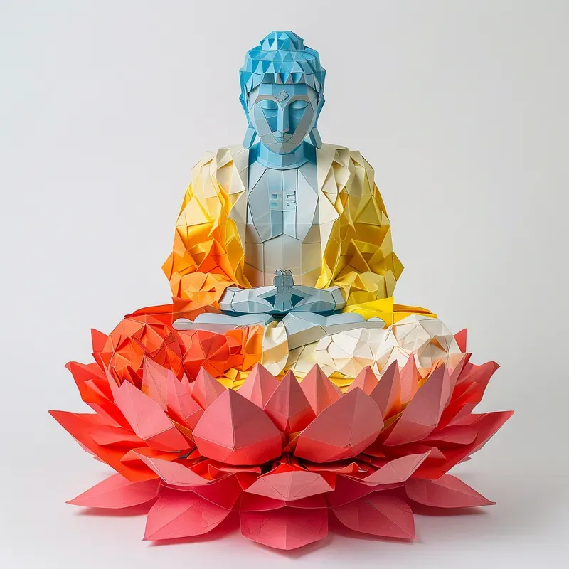 Modular Origami Objects Midjourney Prompt | PromptBase