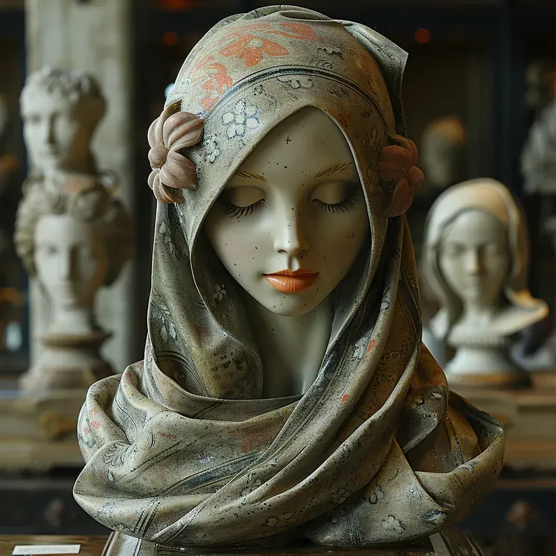 Simple And Beautiful Sculptures Midjourney Prompt | PromptBase