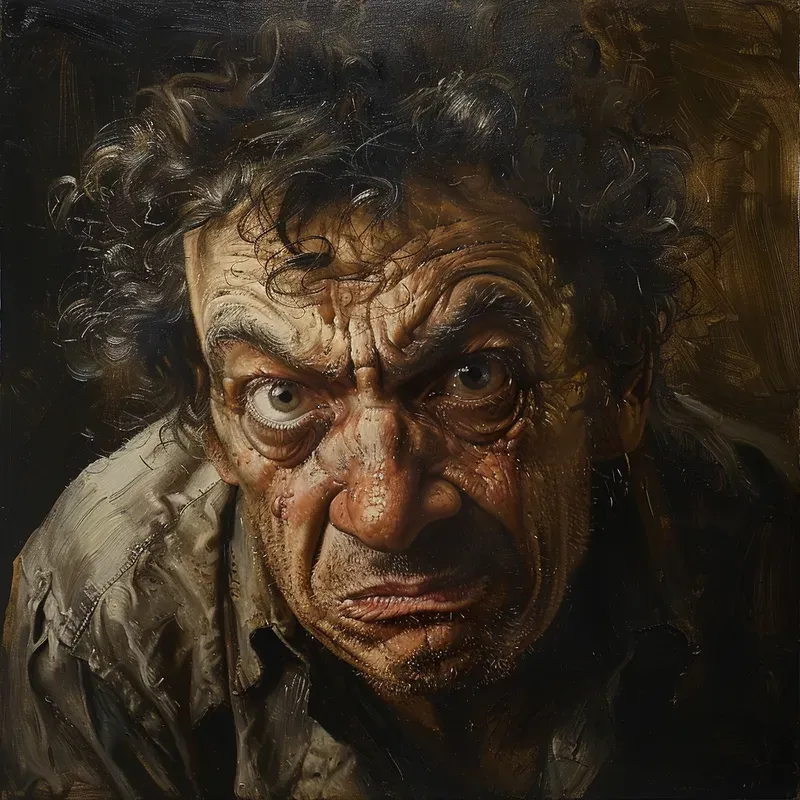 Psychological Oil Painting Portraits Midjourney Prompt | PromptBase