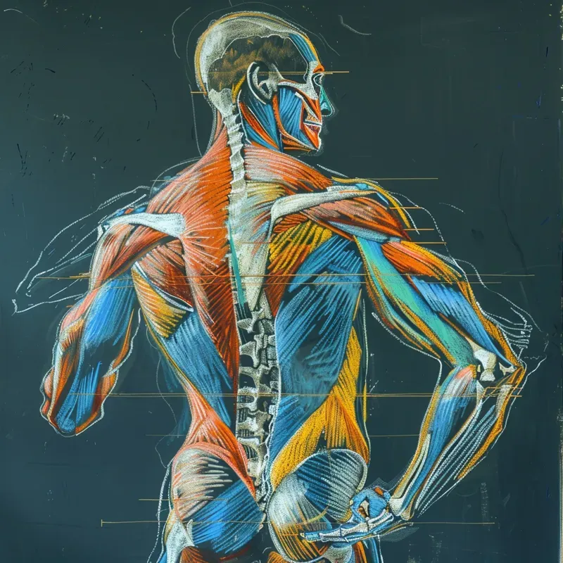 Chalk Artistic Human Anatomy Studies Midjourney Prompt | PromptBase