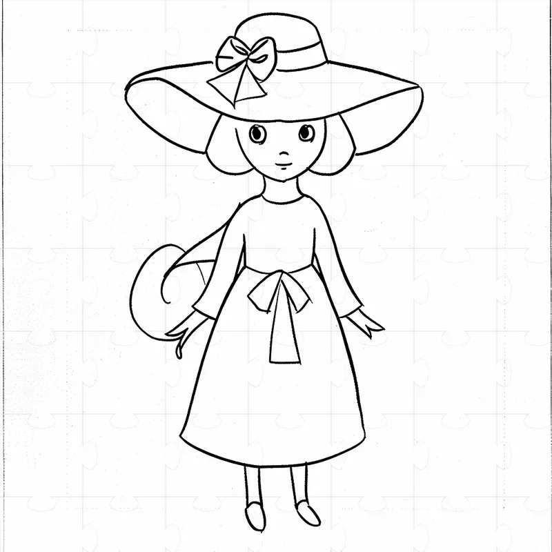 Unique Style Coloring Book Pages Midjourney Prompt | PromptBase