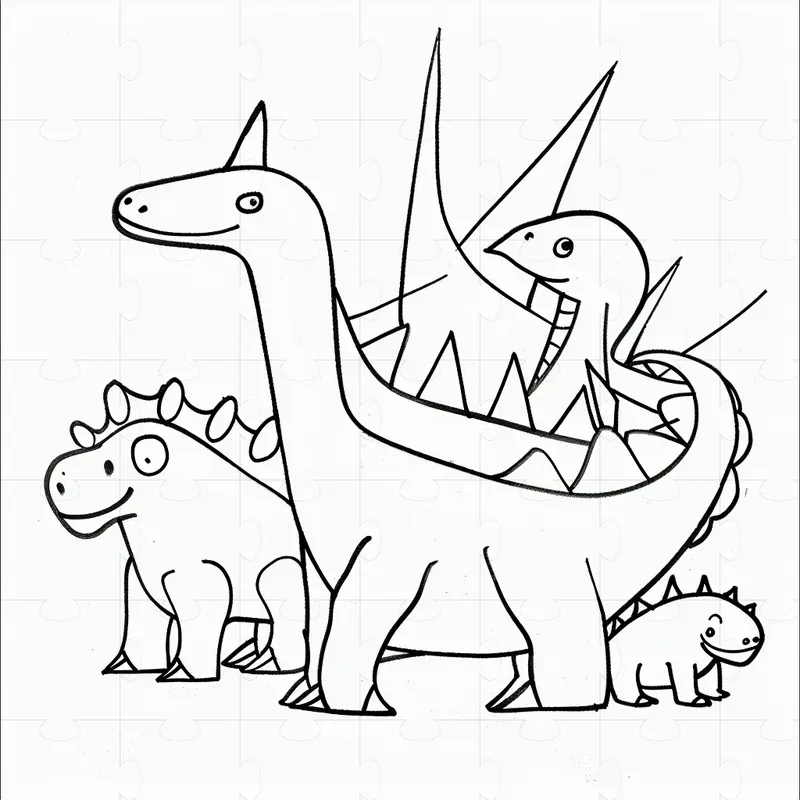 Unique Style Coloring Book Pages Midjourney Prompt | PromptBase