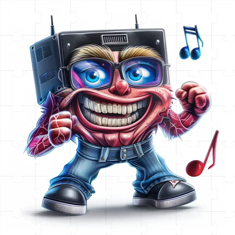 Playful Digital Characters For Webs Midjourney Prompt | PromptBase