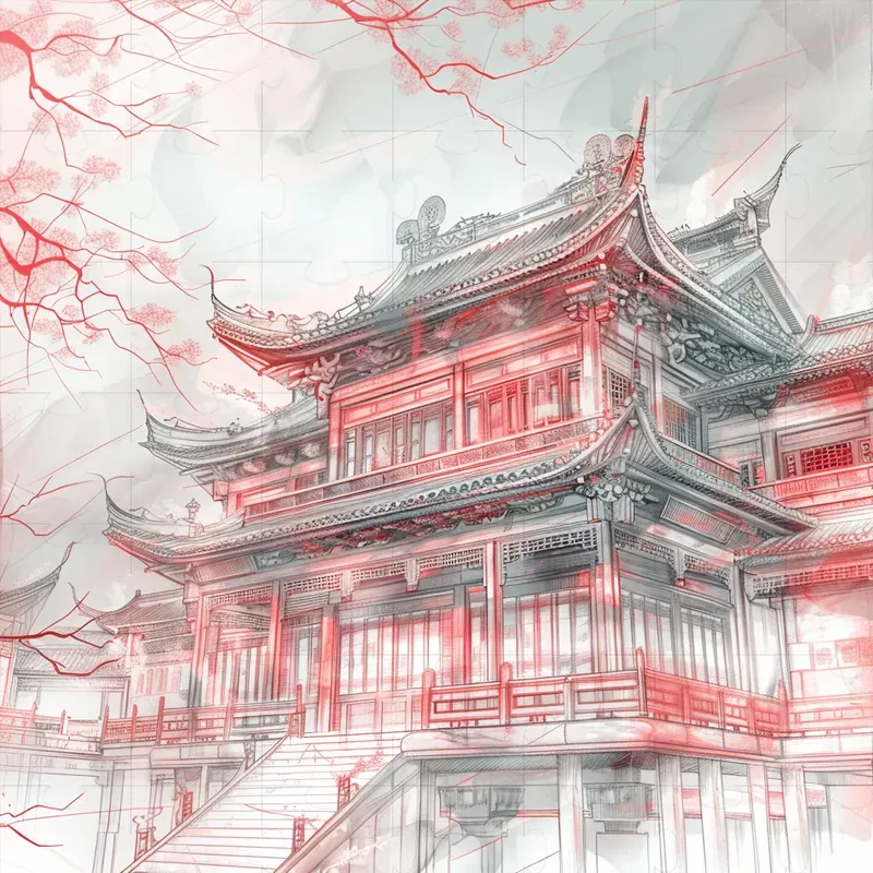 Chinese Drawings Midjourney Prompt | PromptBase