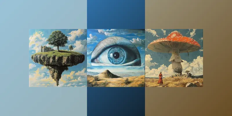 Surreal Art Prints Midjourney Prompt | PromptBase
