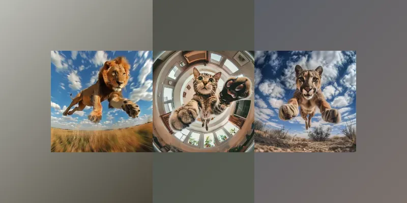 Capturing The Moments Distorted Animals Midjourney Prompt | PromptBase