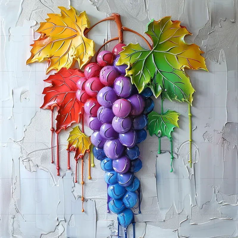 3D Dripping Paintings Midjourney Prompt | PromptBase