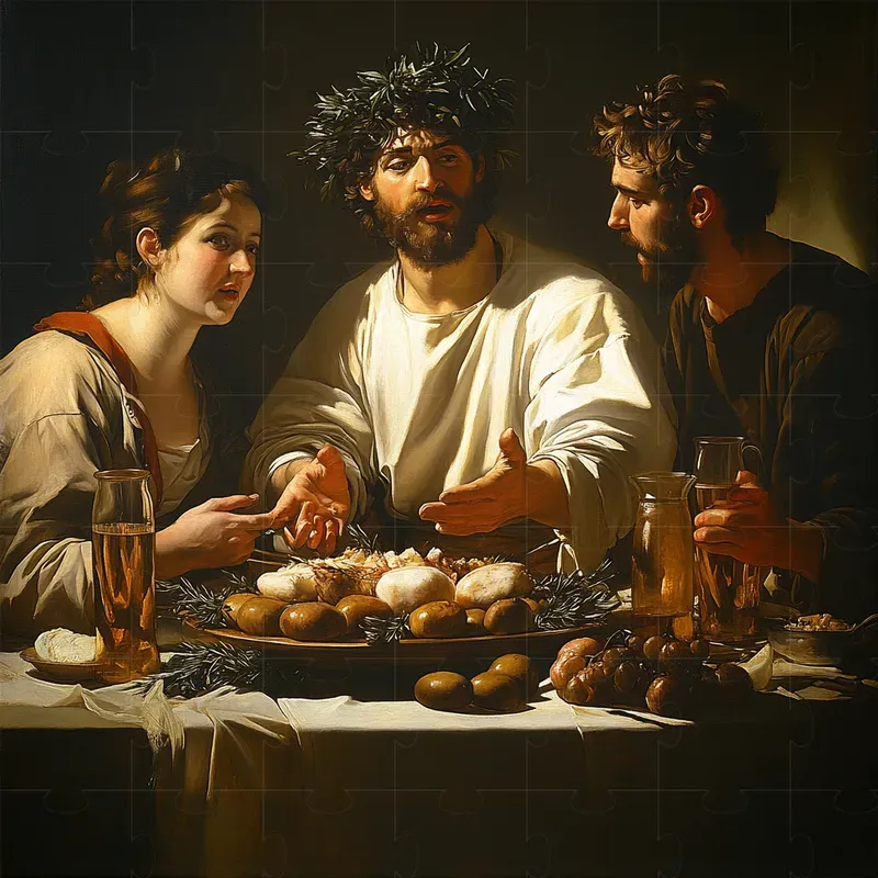 Baroque Inspired Art Of Caravaggio Style Midjourney Prompt | PromptBase