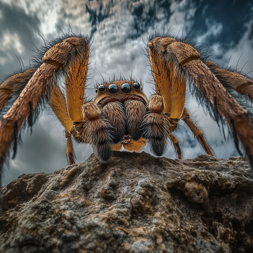 Worms Eye View Perspective Photography Midjourney Prompt | PromptBase