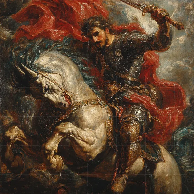 Baroque Reinvented Rubens Midjourney Prompt | PromptBase