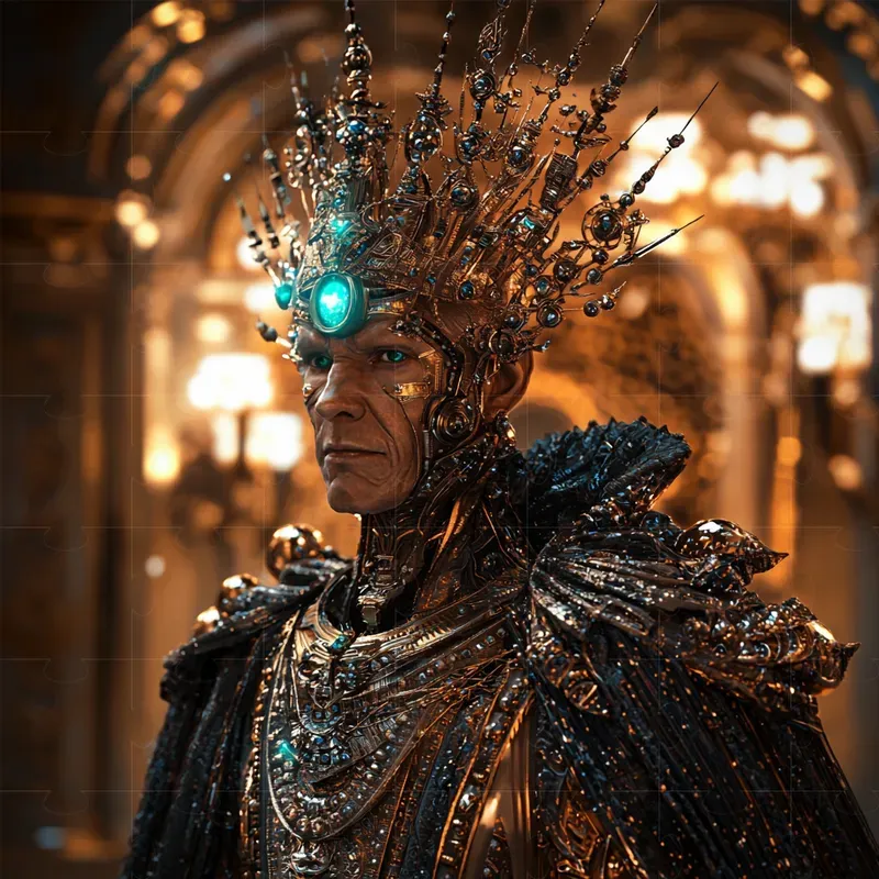 Baroque Scifi Characters Fantasy Photos Midjourney Prompt | PromptBase