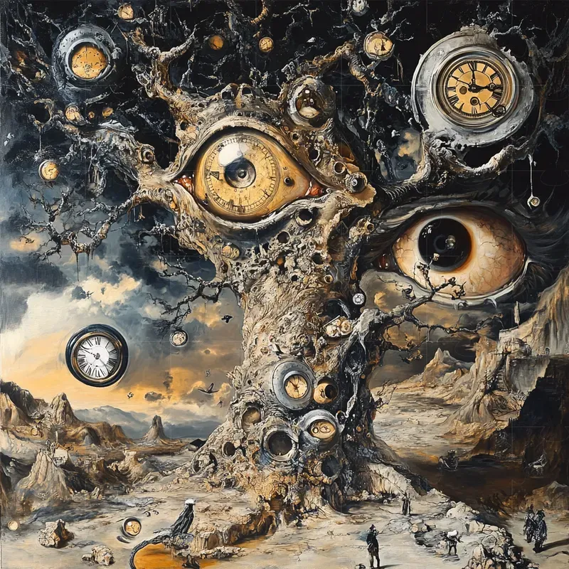 Gothic Cubisms In Dali Dreamscapes Art Midjourney Prompt | PromptBase