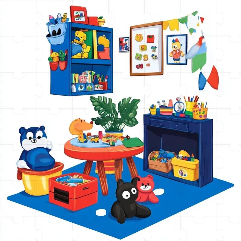 Cozy Little Corners Vector Illustrations Midjourney Prompt | PromptBase