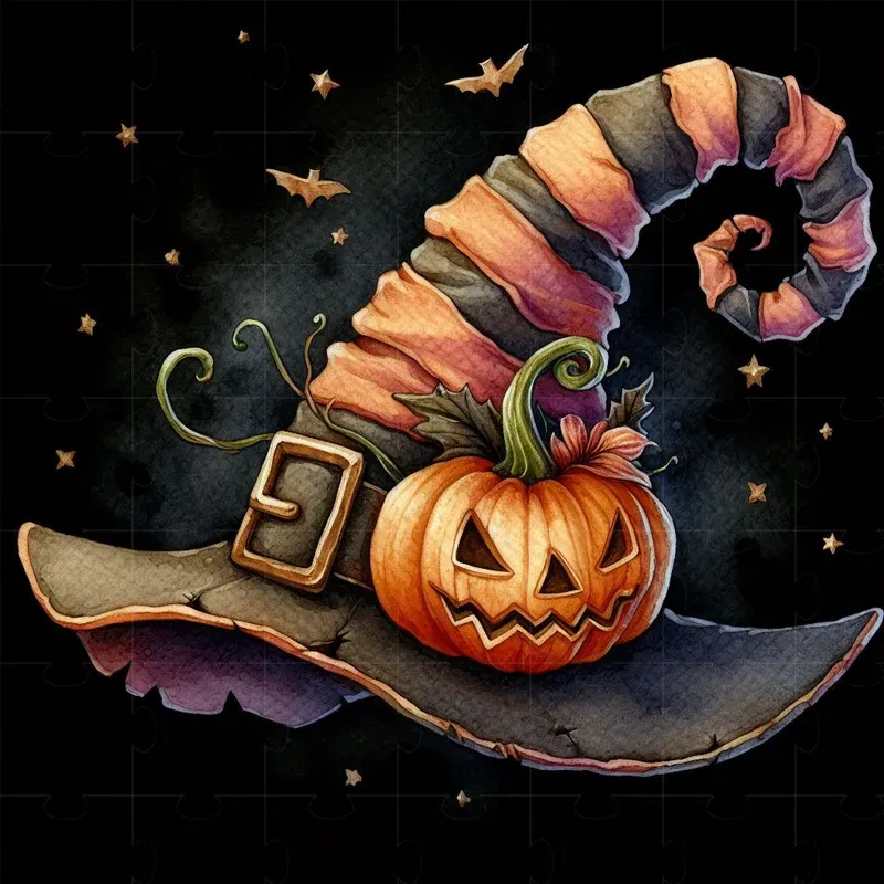 Fantasy Halloween Hats Cliparts Illustra DALL·E Prompt | PromptBase