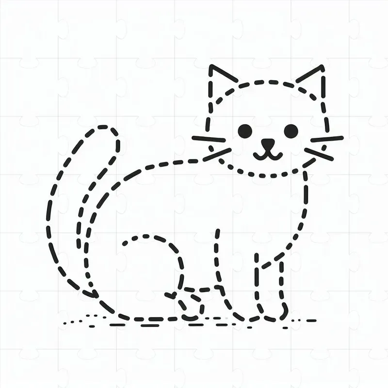 Simple Animal Tracing Pages DALL·E Prompt | PromptBase