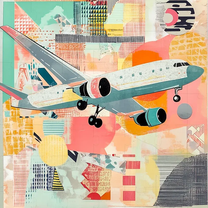 Retro Nostalgia Cubist Ephemera Of 1950s Midjourney Prompt | PromptBase