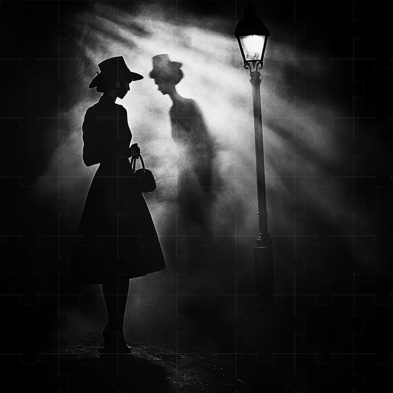 Man Rays Surrealist Noir Photographs Art Midjourney Prompt | PromptBase