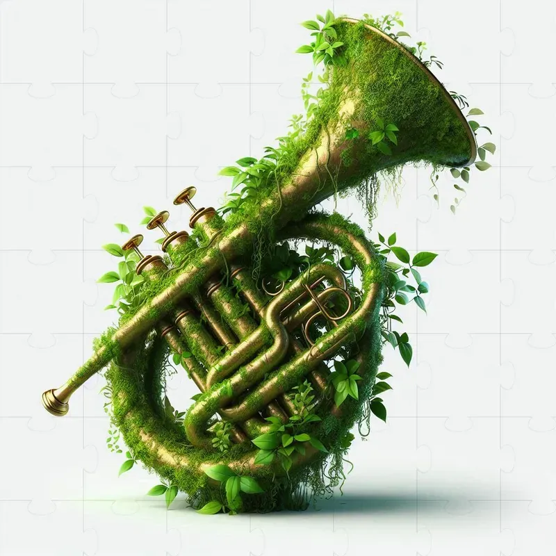 3D Clipart Of Nature-consumed Objects DALL·E Prompt | PromptBase