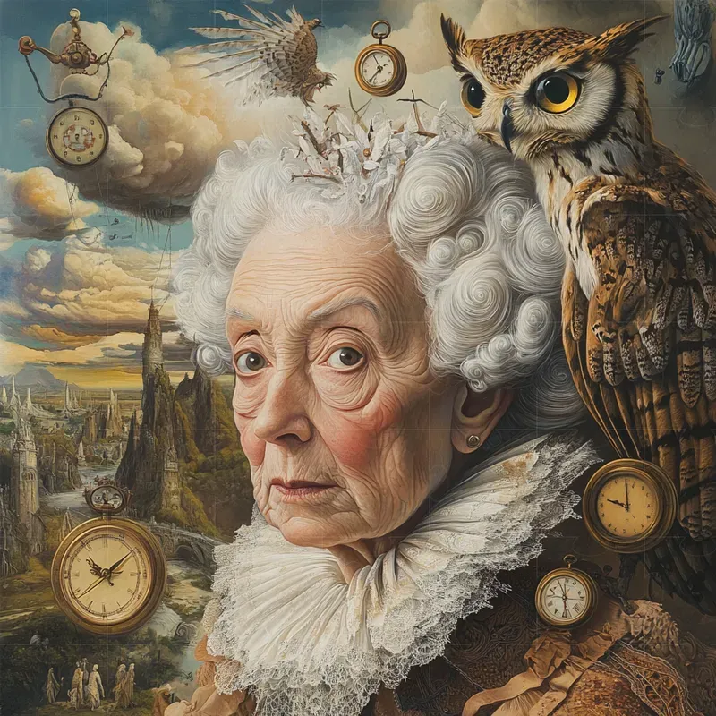 Surrealist Renaissance Portraits Midjourney Prompt | PromptBase