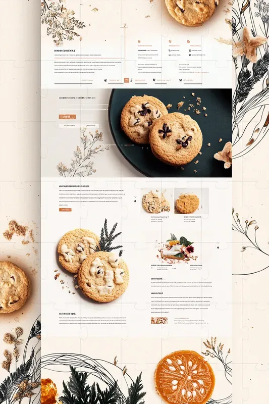 Minimalist Scandinavian Web Design Templates Midjourney Prompt | PromptBase