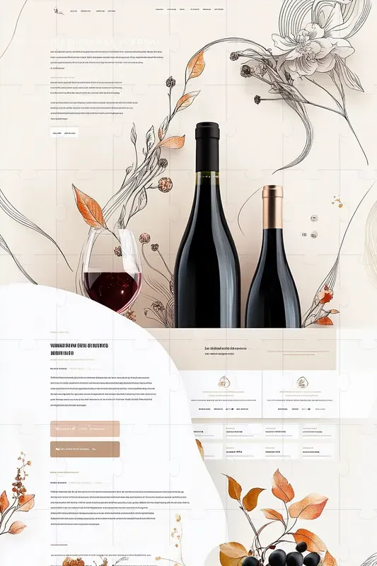 Minimalist Scandinavian Web Design Templates Midjourney Prompt | PromptBase