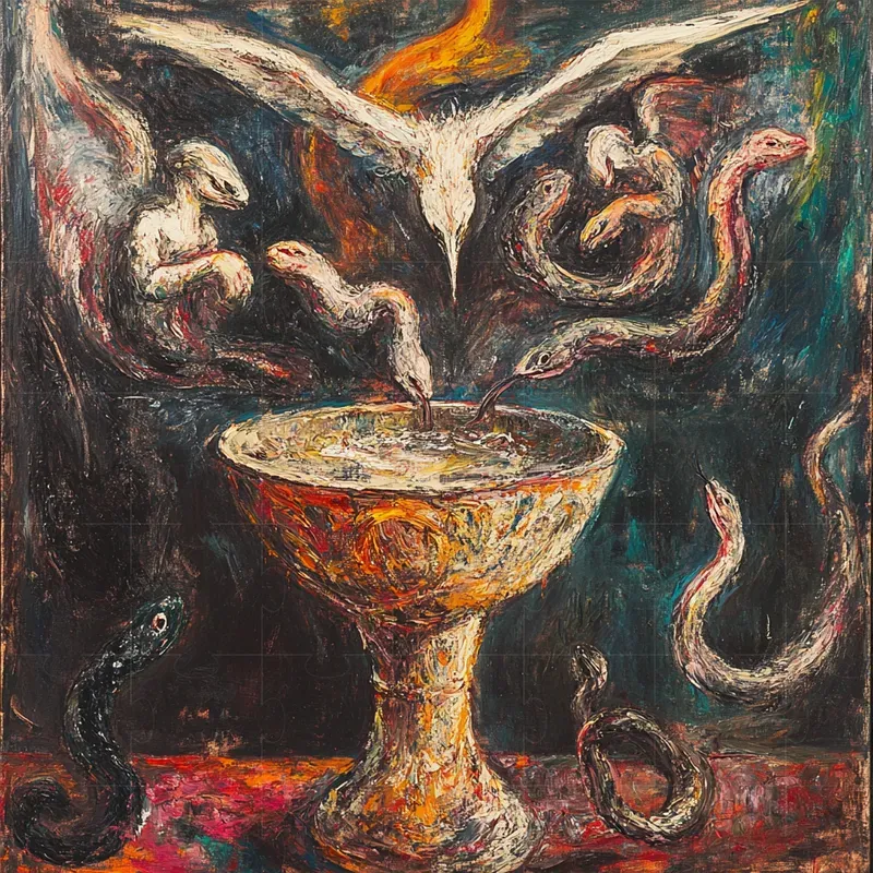 Edvard Munchs Emotional Expressionism Midjourney Prompt | PromptBase