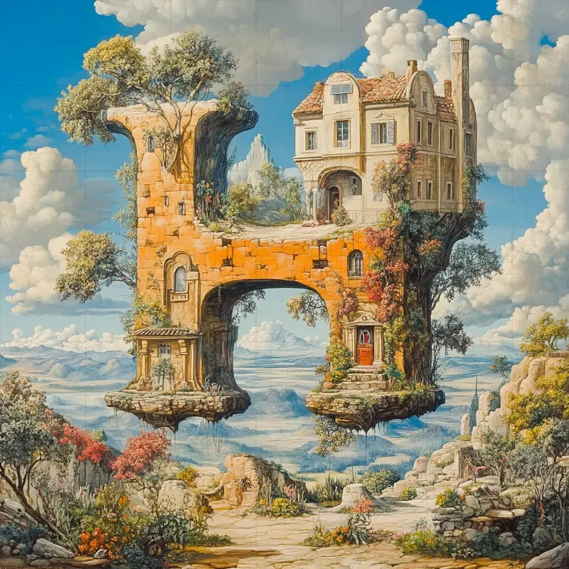 Dalis Surrealist Whimsy Alphabet Letters Midjourney Prompt | PromptBase