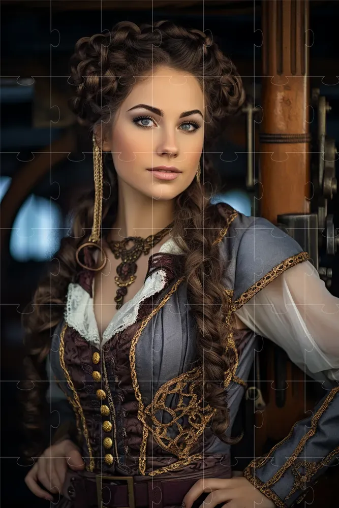 Steampunk Portraits Steampunk Characters Midjourney Prompt | PromptBase