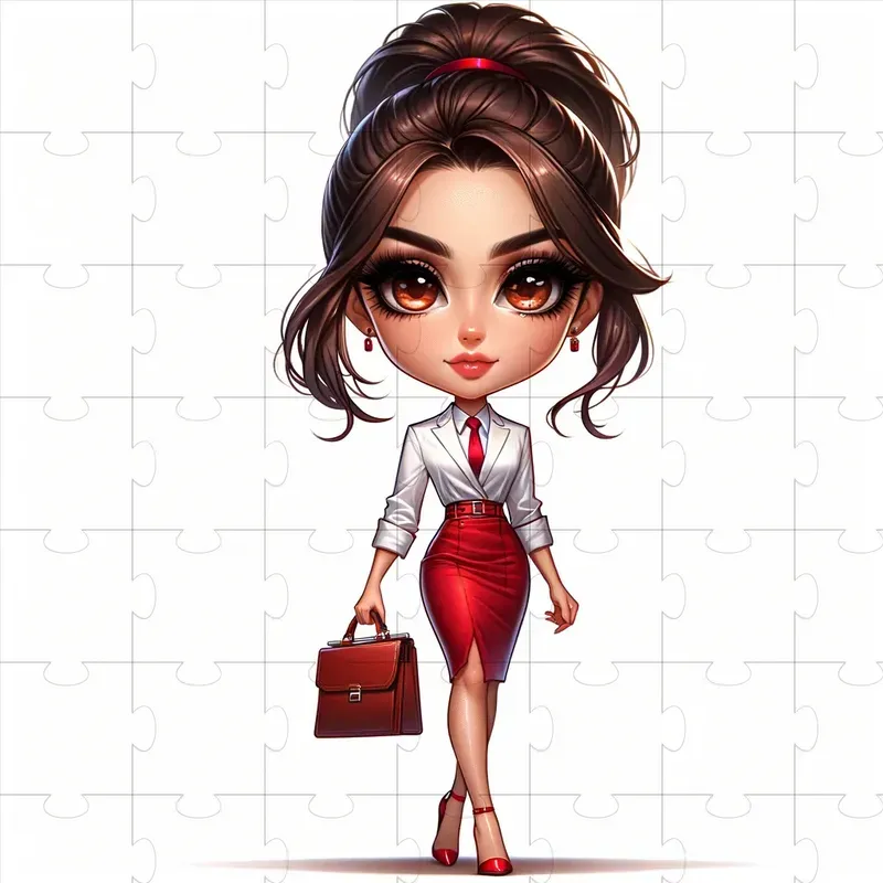 Business Women Chibi Cliparts DALL·E Prompt | PromptBase
