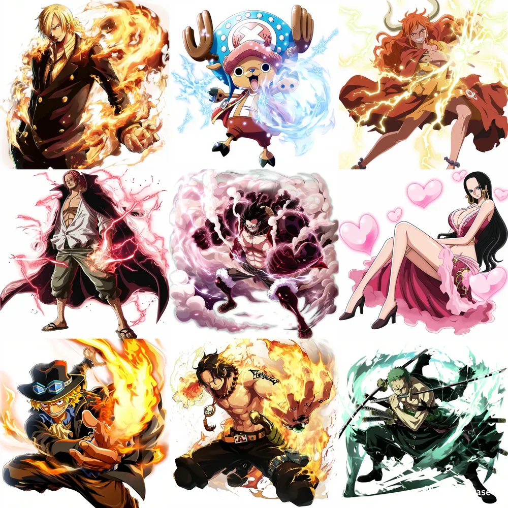 One Piece Pngs White Backgrounds Midjourney Prompt | PromptBase