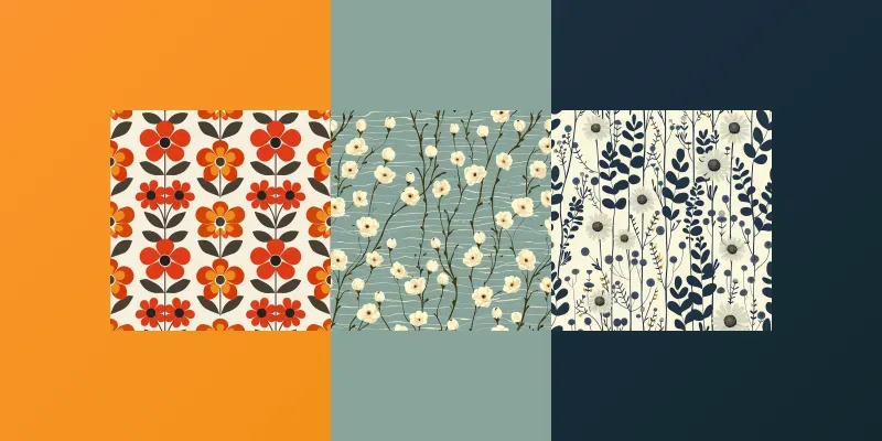 1960s Wallpaper Patterns Midjourney Prompt | PromptBase