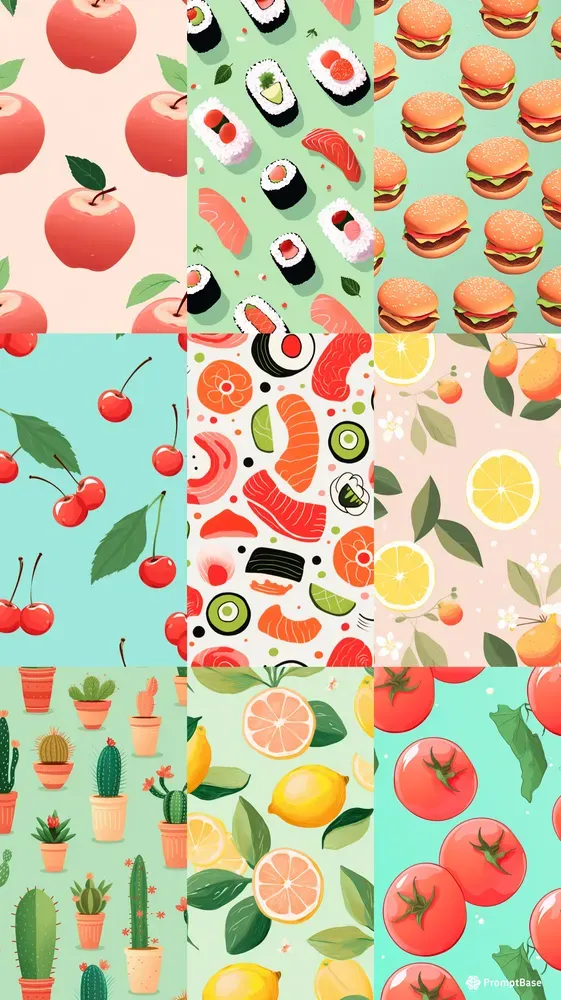 Minimalist Collage Wallpapers Midjourney Prompt | PromptBase