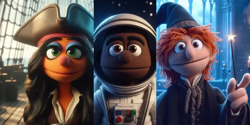 Muppet Avatars Magic DALL·E Prompt | PromptBase