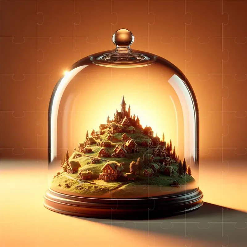 Enchanted Bell Jars DALL·E Prompt | PromptBase