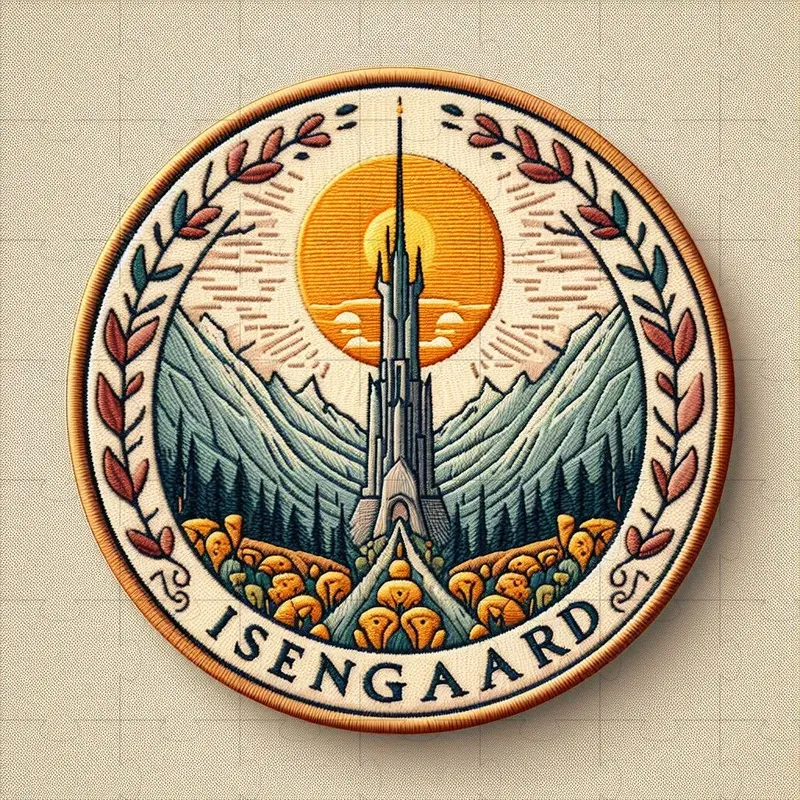 Embroidery Travel Badges DALL·E Prompt | PromptBase