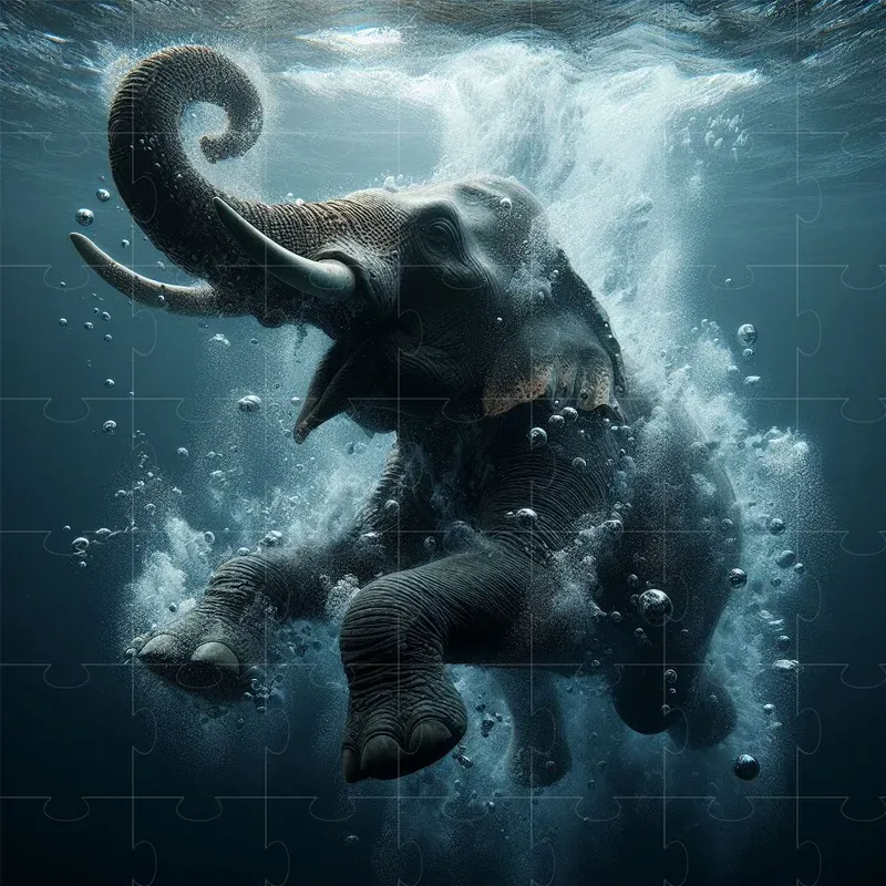 Aqua Leap Imagery DALL·E Prompt | PromptBase