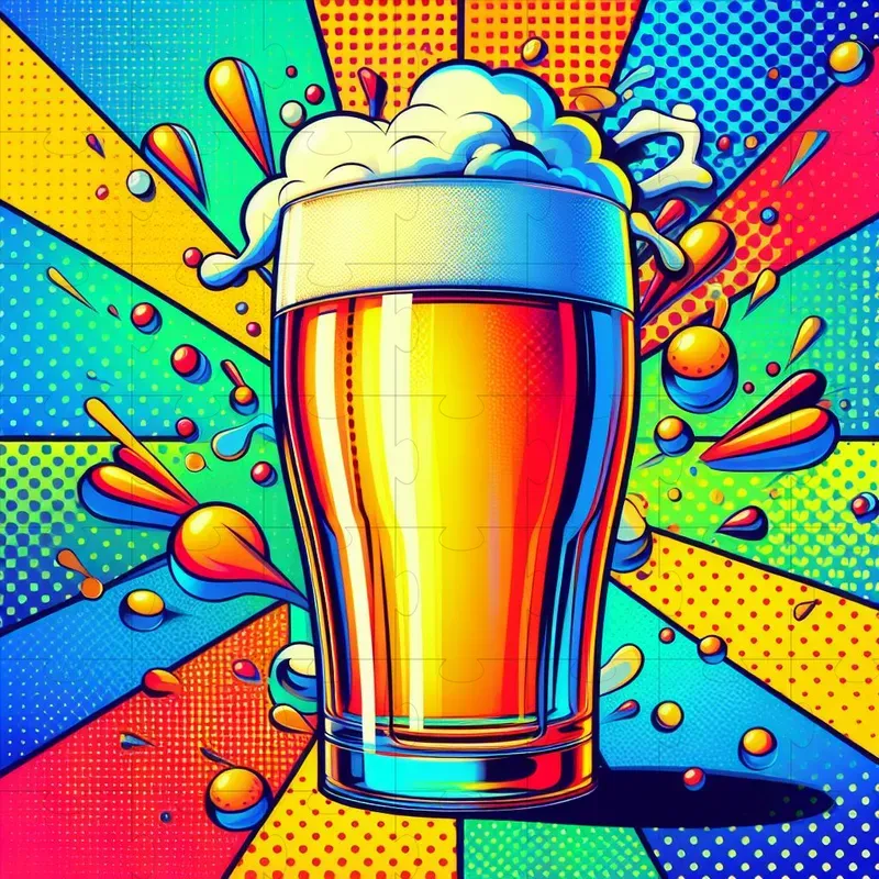 Pop Art Drinks DALL·E Prompt | PromptBase