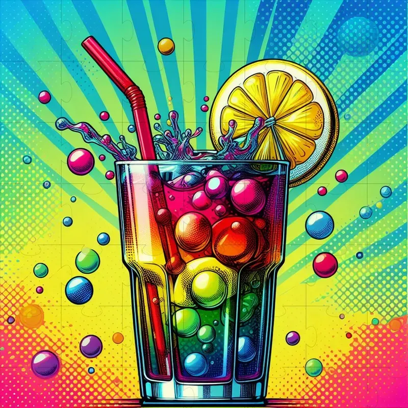 Pop Art Drinks DALL·E Prompt | PromptBase