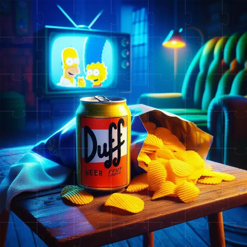 The Simpsons 3D Still Lifes DALL·E Prompt | PromptBase