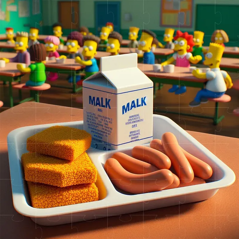 The Simpsons 3D Still Lifes DALL·E Prompt | PromptBase