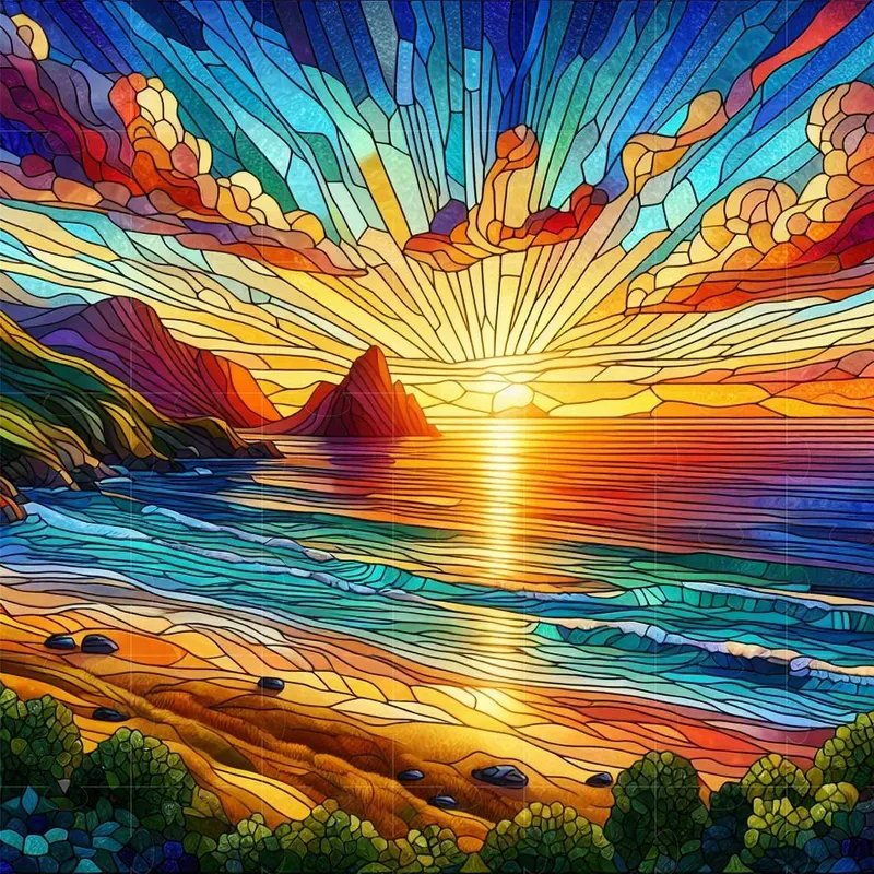 Ethereal Window Views DALL·E Prompt | PromptBase