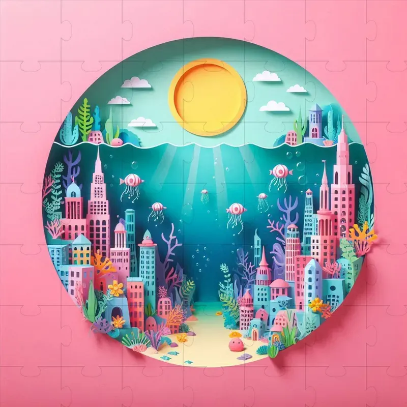Paper Cutout Scenes DALL·E Prompt | PromptBase